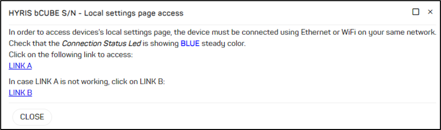 5. How can I set a static IP to the HYRIS bCUBE™? – Hyris Help Center